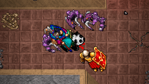 Hunt for Knights level 80+ in Krailos Ruins (Nightmare Scions) | Intibia