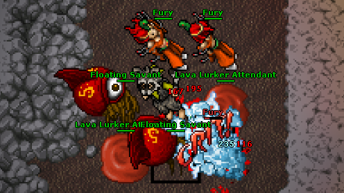 Hunt for Knights level 500+ in The Extension Site | Intibia